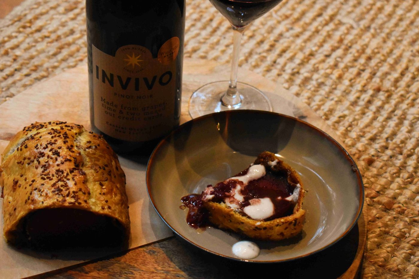 Wijnspijs combinatie: Biet Wellington met pinot noir